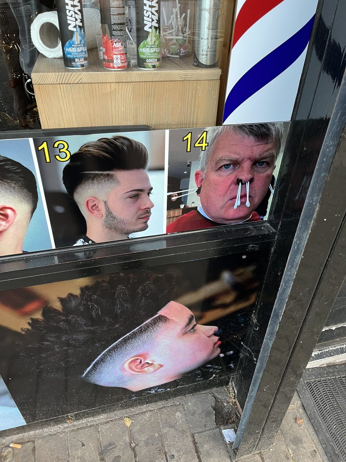 Barbers Use Unflattering Photo of Adrian Chiles to Promote Nose and Ear ...