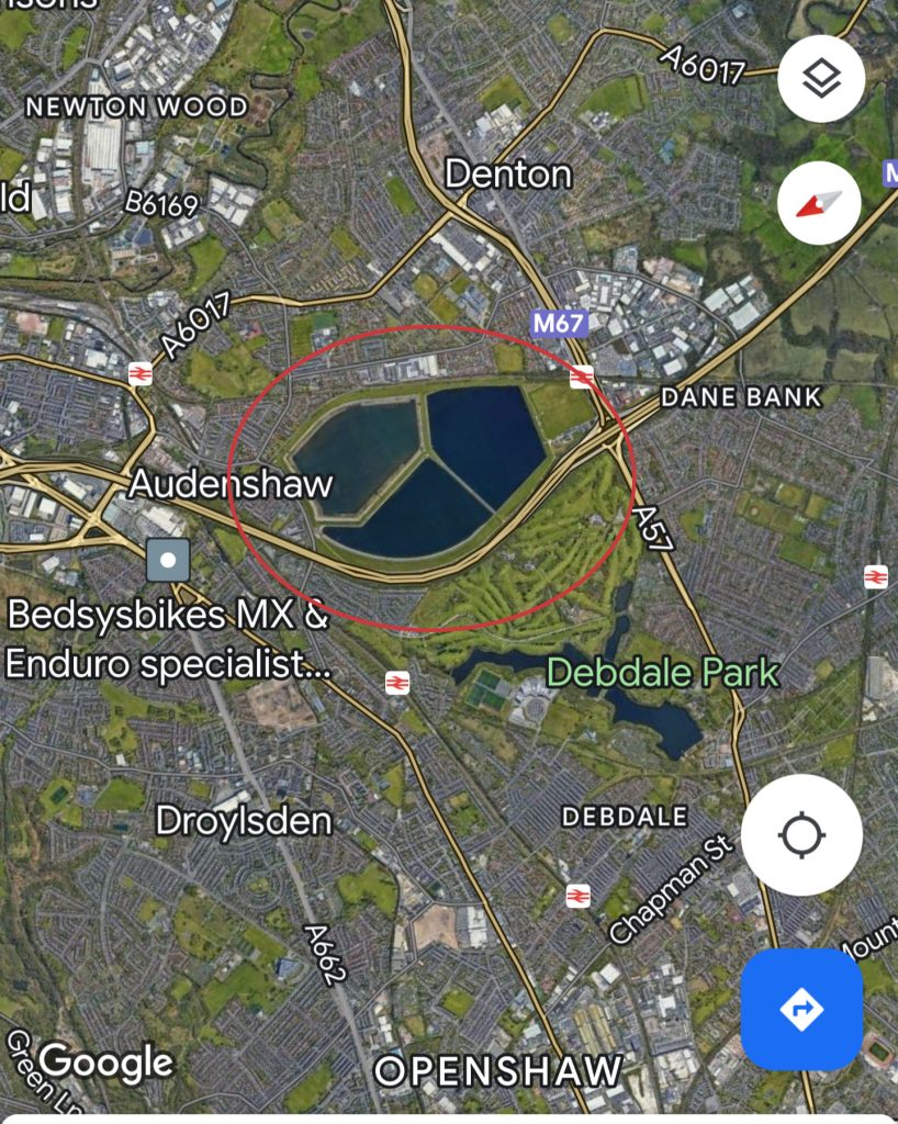 Unusual Discovery: Google Earth Reveals Reservoirs Shaped Like Giant Y ...